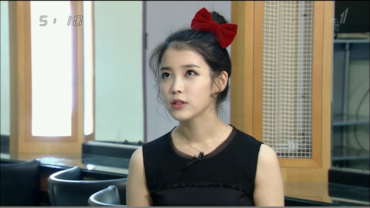 일본방송111222 NHK BS1 아이유인터뷰 [GBSHD].H264.720P