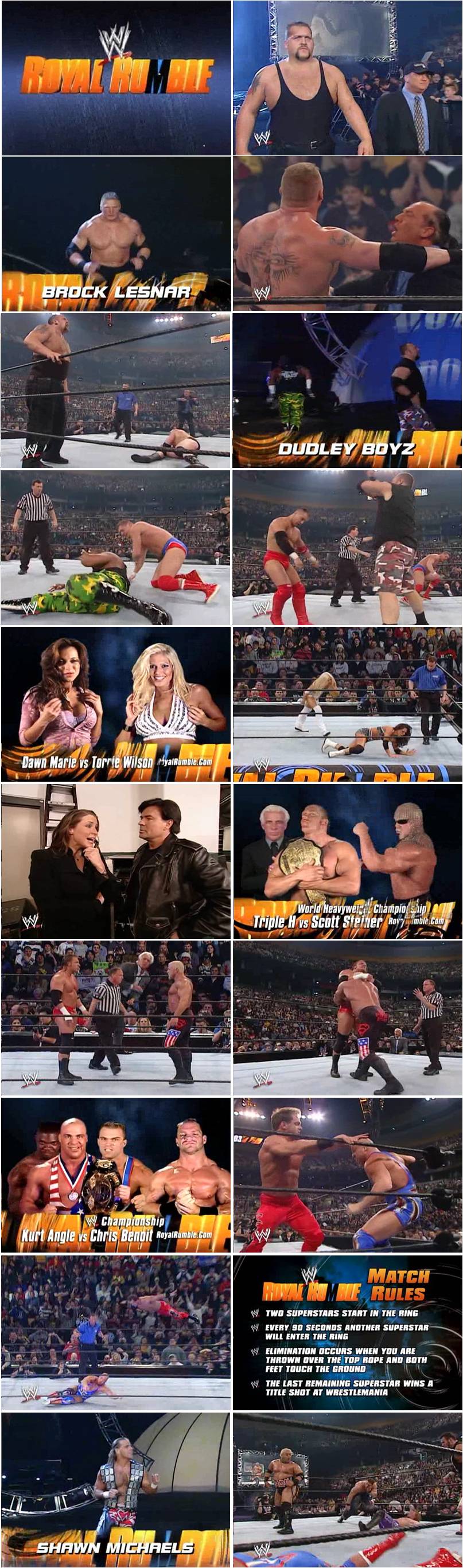 WWE 2003년 01월 ROYAL RUMBLE 로얄럼블 (WWE.WWF.WCW.ECW.TNA)