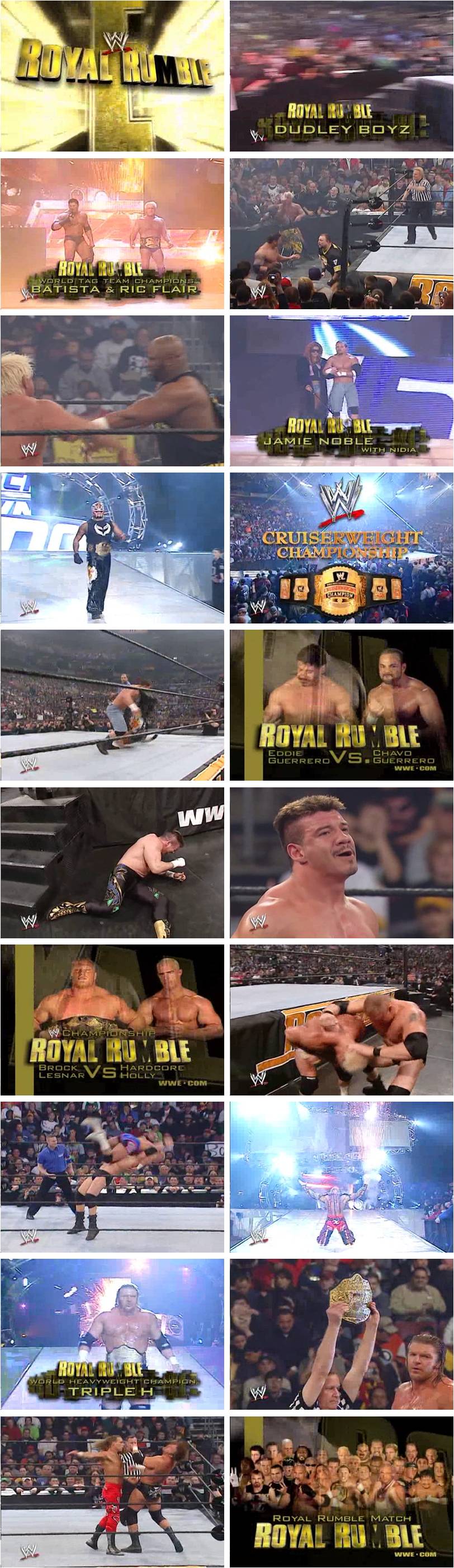 WWE 2004년 01월 ROYAL RUMBLE 로얄럼블 (WWE.WWF.WCW.ECW.TNA)
