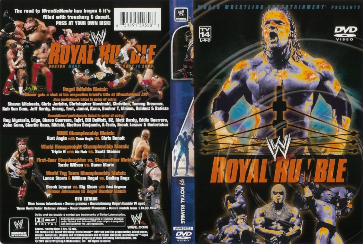 [WWE PPV] WWE Royal Rumble(로얄럼블) 2003