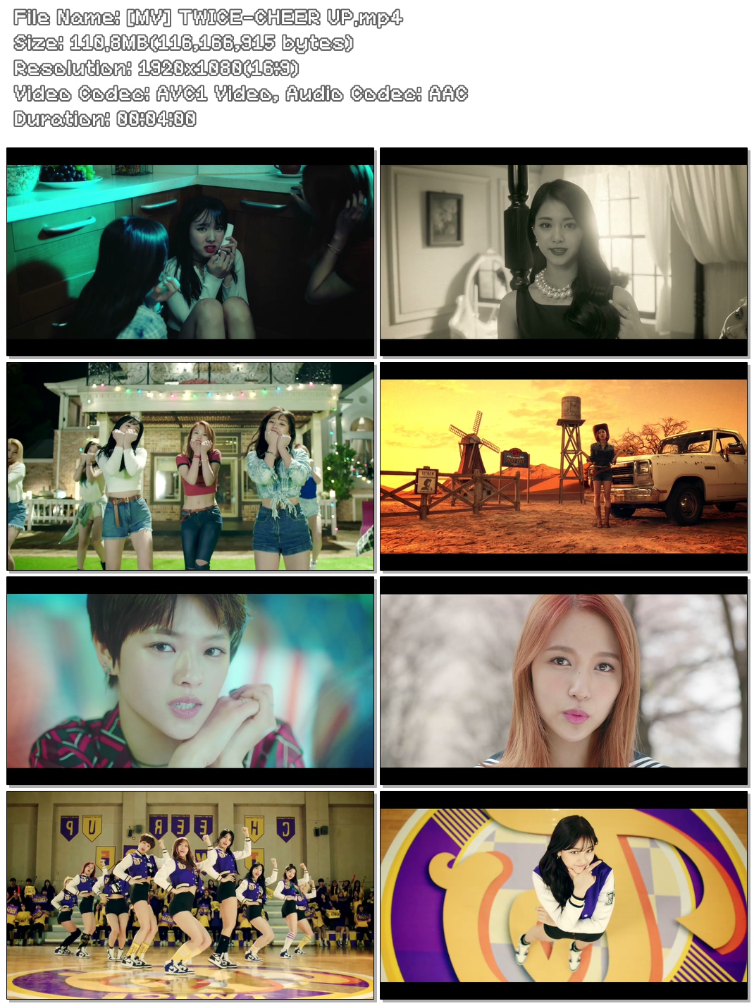 [MV] TWICE(트와이스)-Cheer Up 뮤직비디오 뮤비