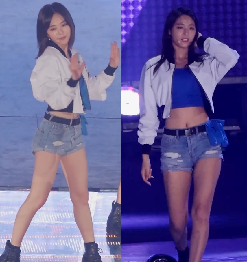 [직캠][AOA] 160907 민아 설현 - GOOD LUCK , 심쿵해