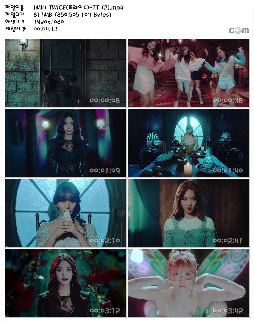 [MV] TWICE(트와이스)-TT 고화질 뮤직비디오 뮤비