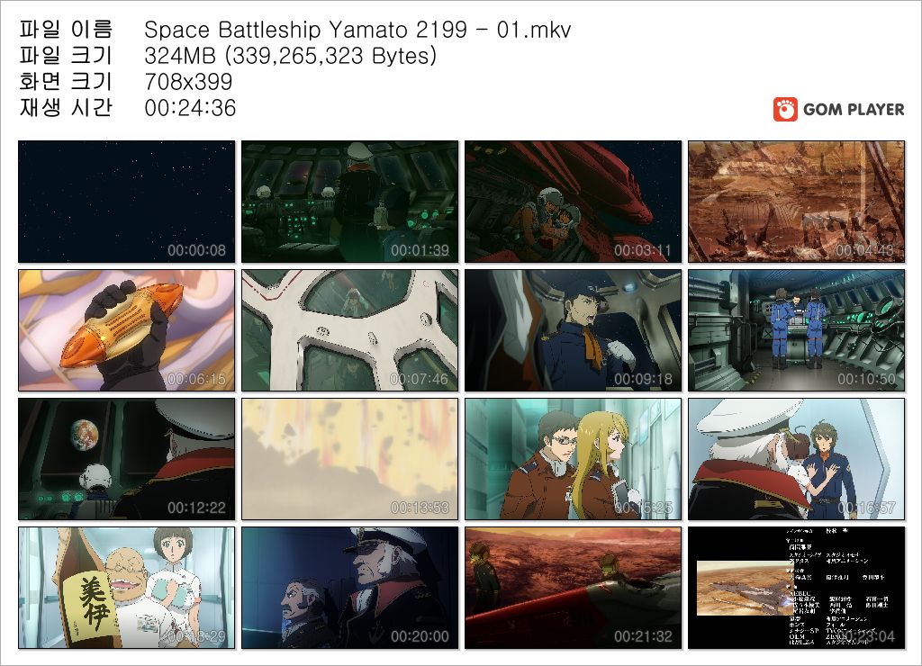[애니] 우주전함 야마토 2199 [01-26완]