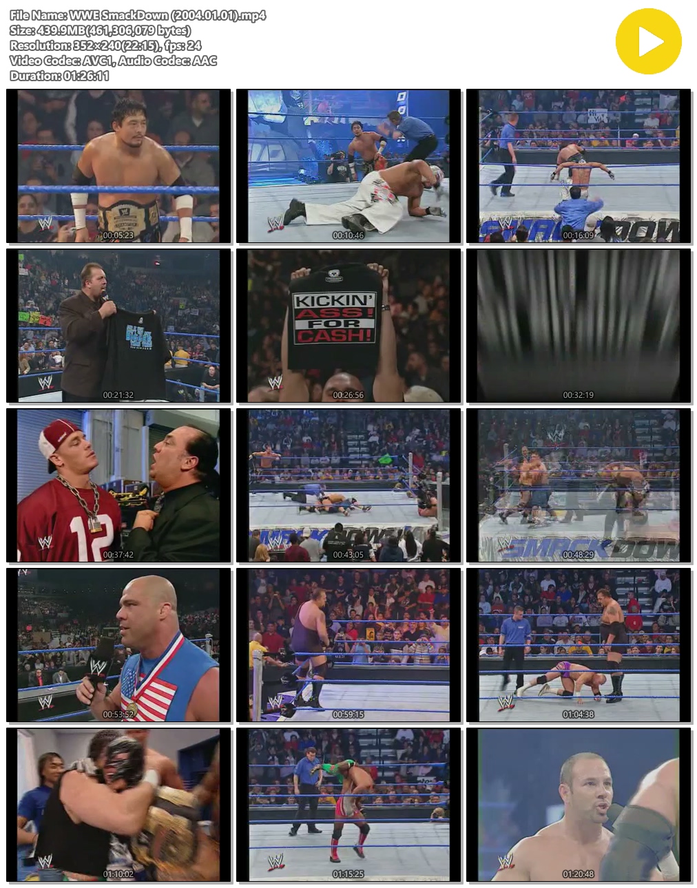 [세정] WWE 2004년 1월 모음