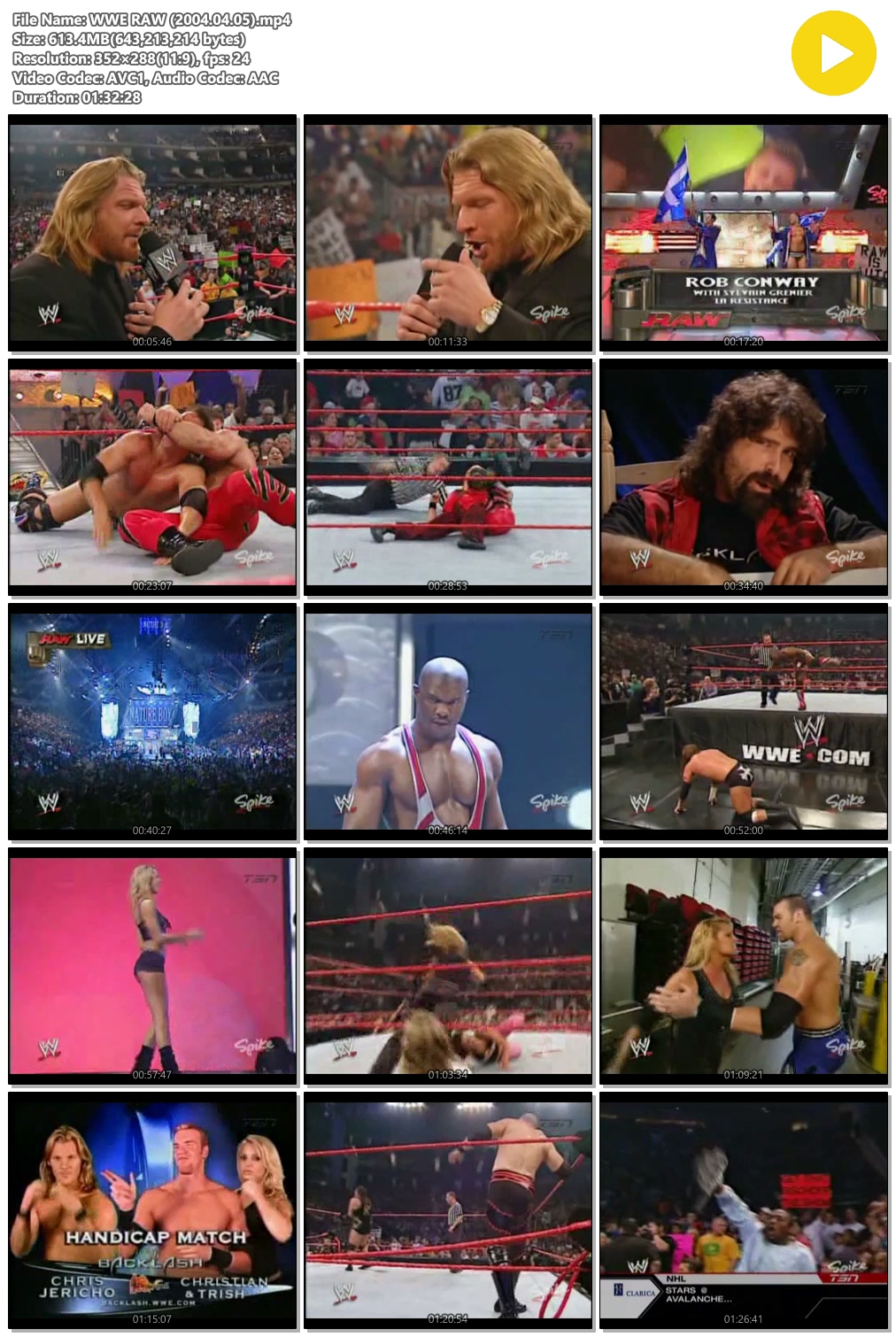 [세정] WWE 2004년 4월 모음