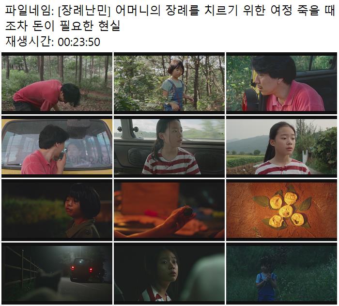 장례난민 어머니의 장례를 치르기 위한 여정 죽을 때 조차 돈이 필요한 현실