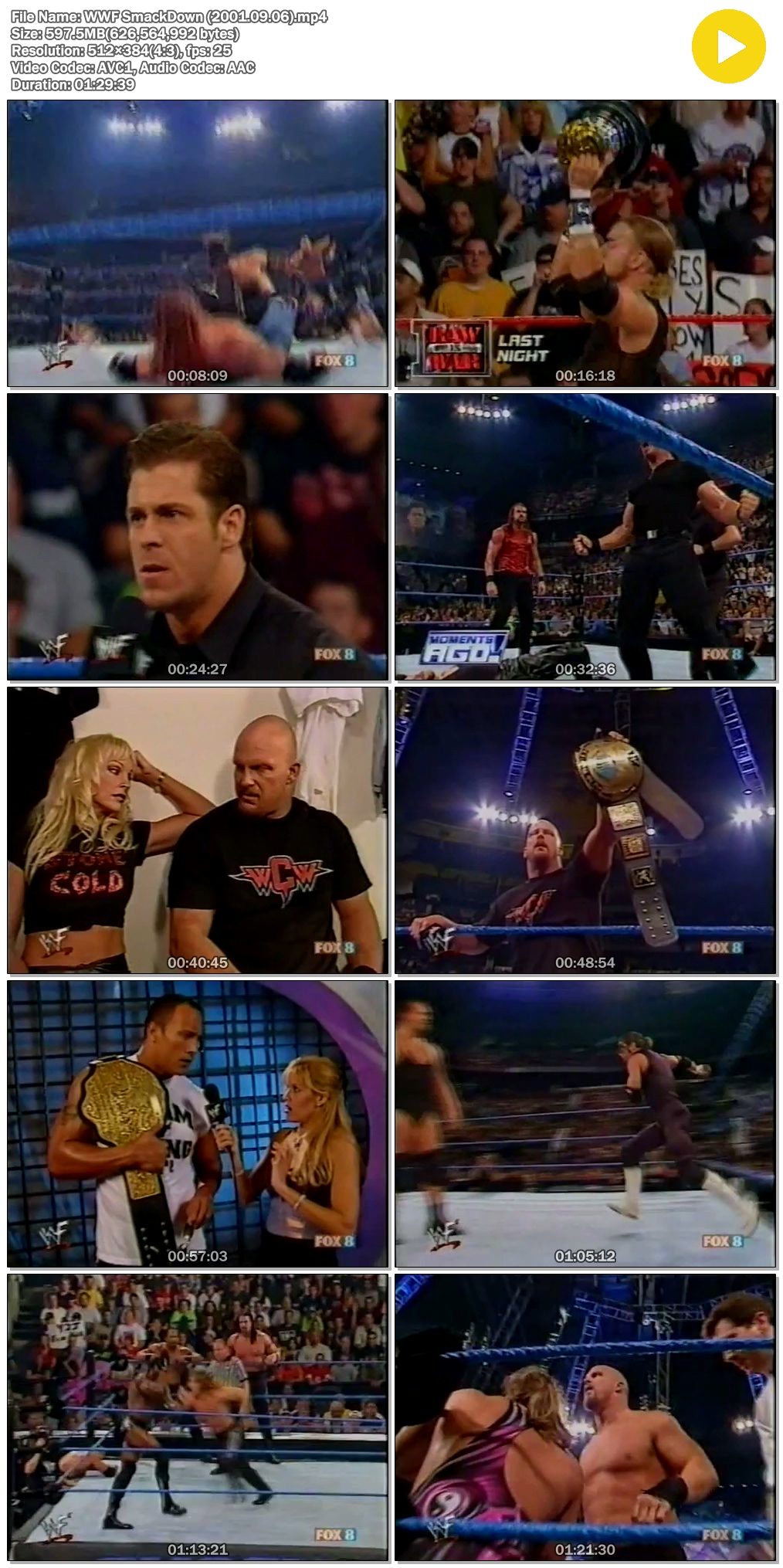 [소희] WWE 2001년 9월 모음