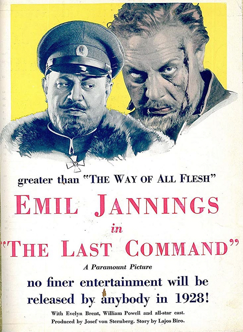 [고전] 최후의 명령 [ The Last Command 1928 ] 한글자막