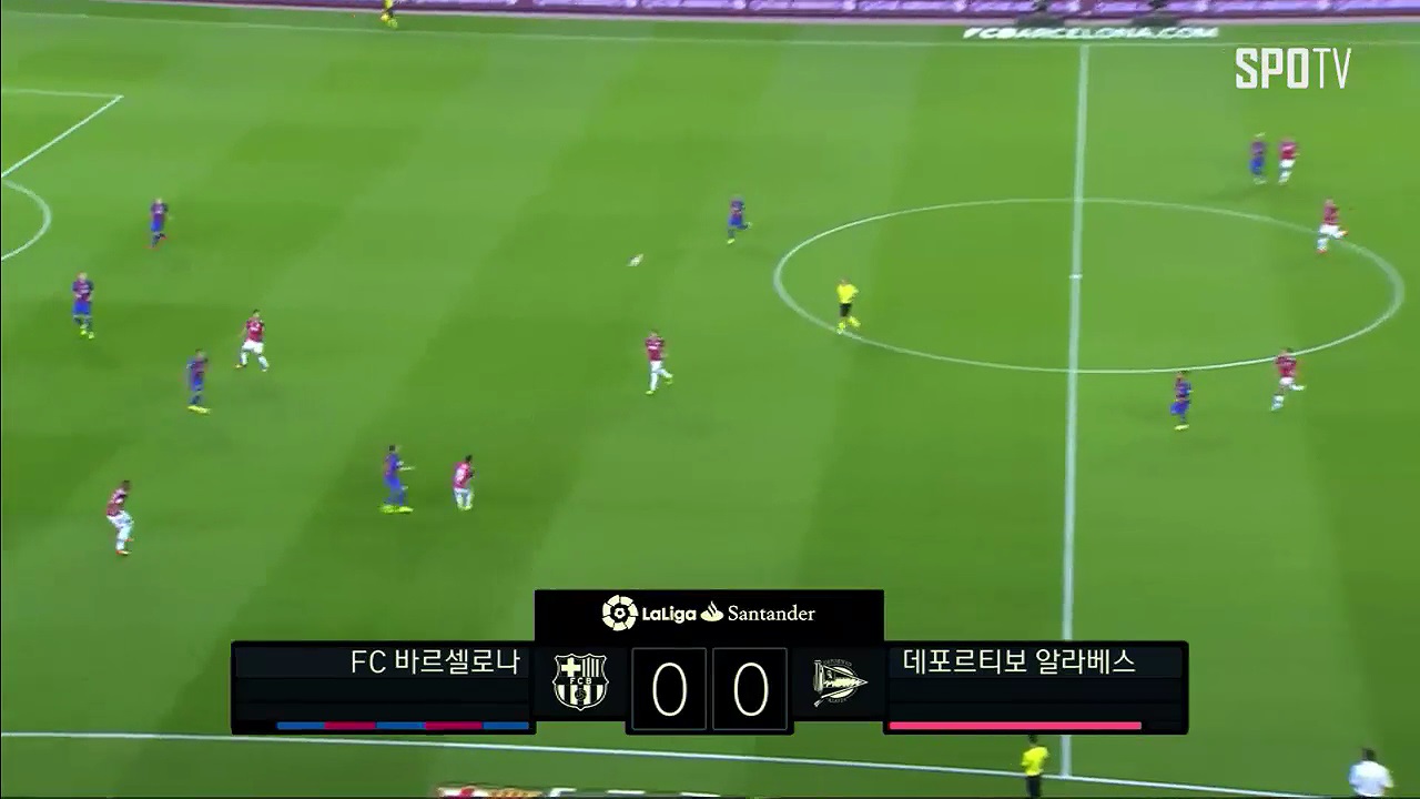 라리가 3R FC바르셀로나 vs 알라베스