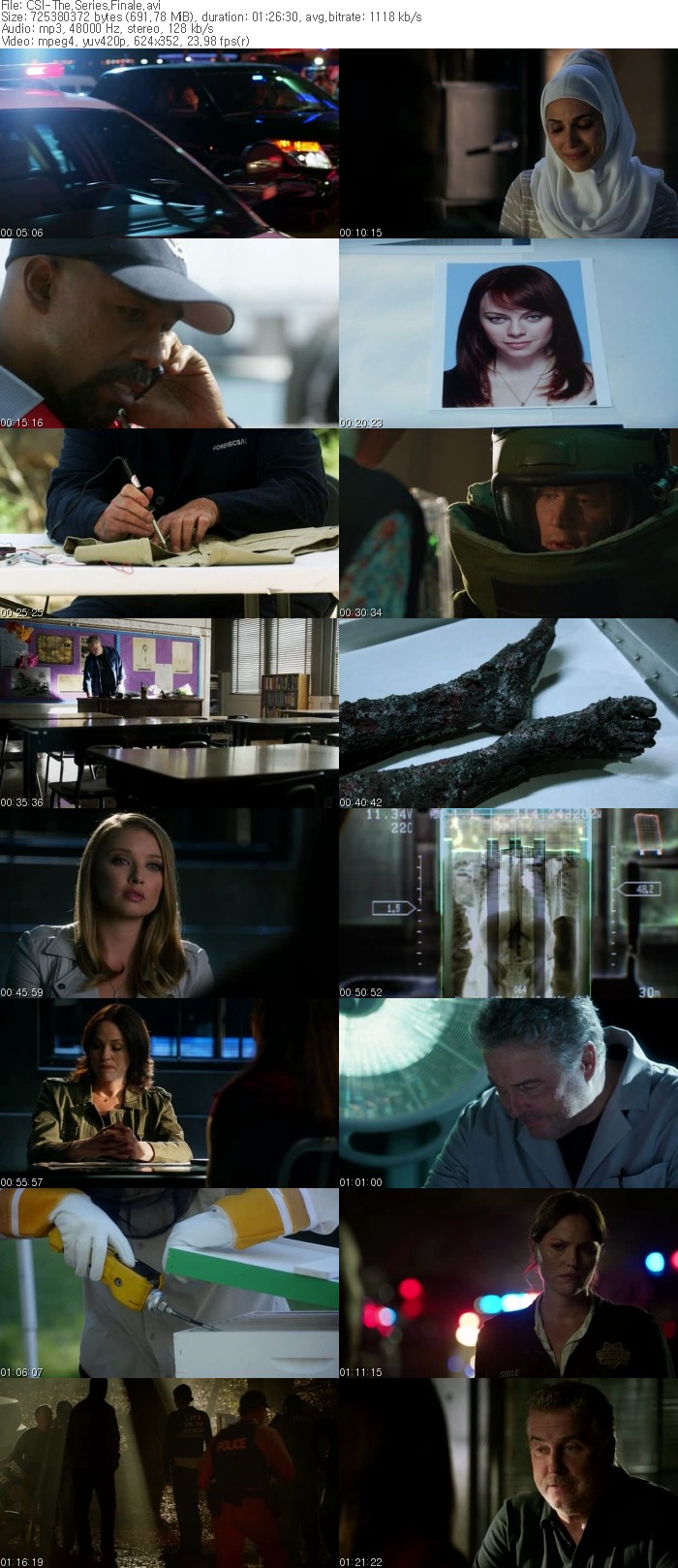 CSI 라스베가스 시즌15 01화-18화 시즌16 01화 완결 한글 피날레 과학수사