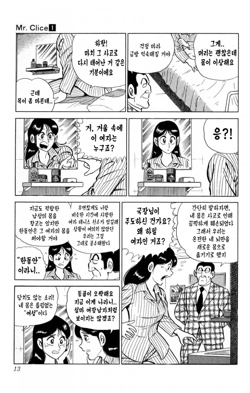 Mr. Clice 01화 - 41화 [여자로 변신한 스파이]