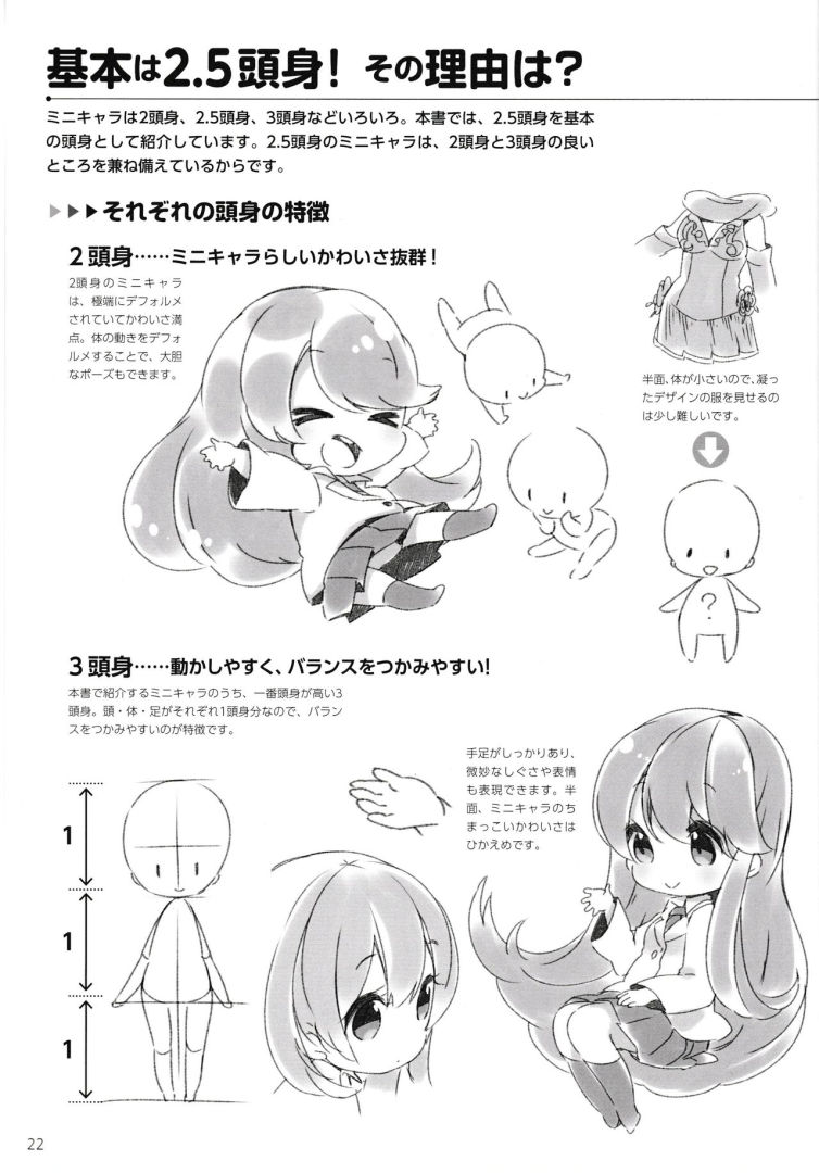 [드로잉 작법서] How To Draw Mini Characters