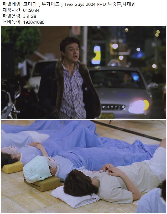 코미디 [ 투가이즈 ] Two Guys 2004 FHD 박중훈차태현