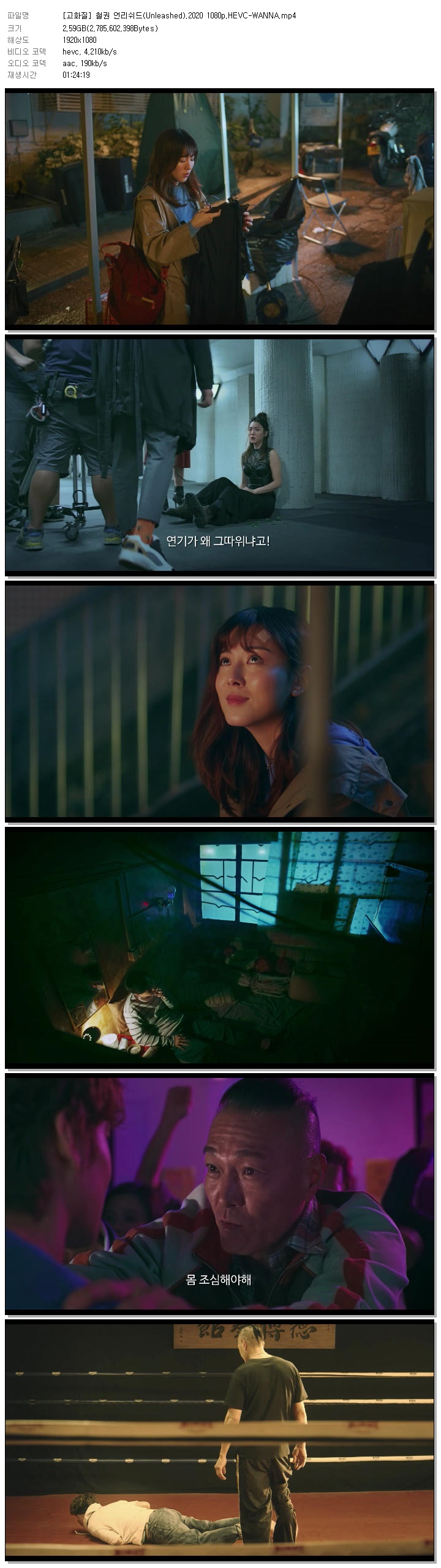 [고화질] 철권 언리쉬드(Unleashed).2020 1080p.HEVC-WANNA
